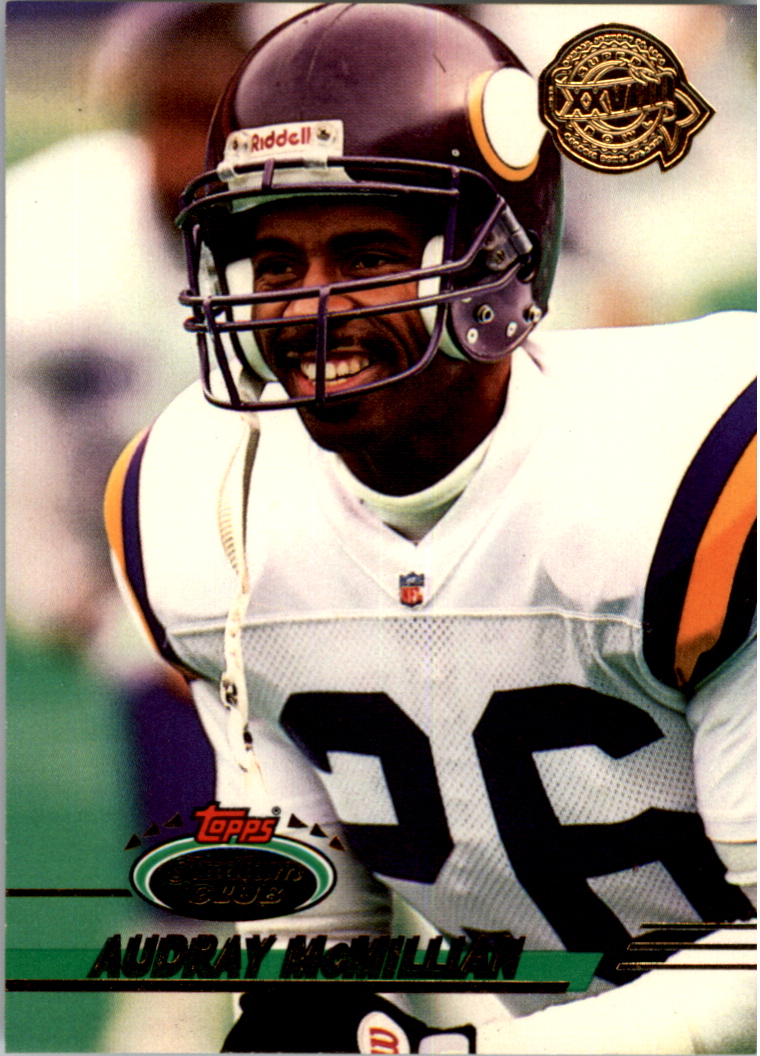 1993 Stadium Club Super Teams Super Bowl #360 Audray McMillian - NM-MT