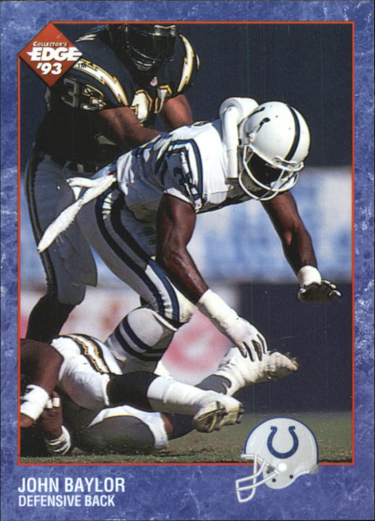 1993 Collector's Edge #98 John Baylor - NM-MT