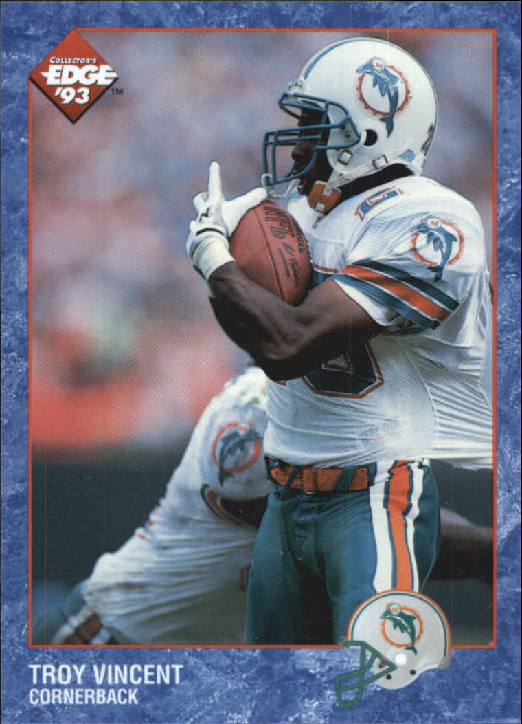 1993 Collector's Edge #118 Troy Vincent - NM-MT