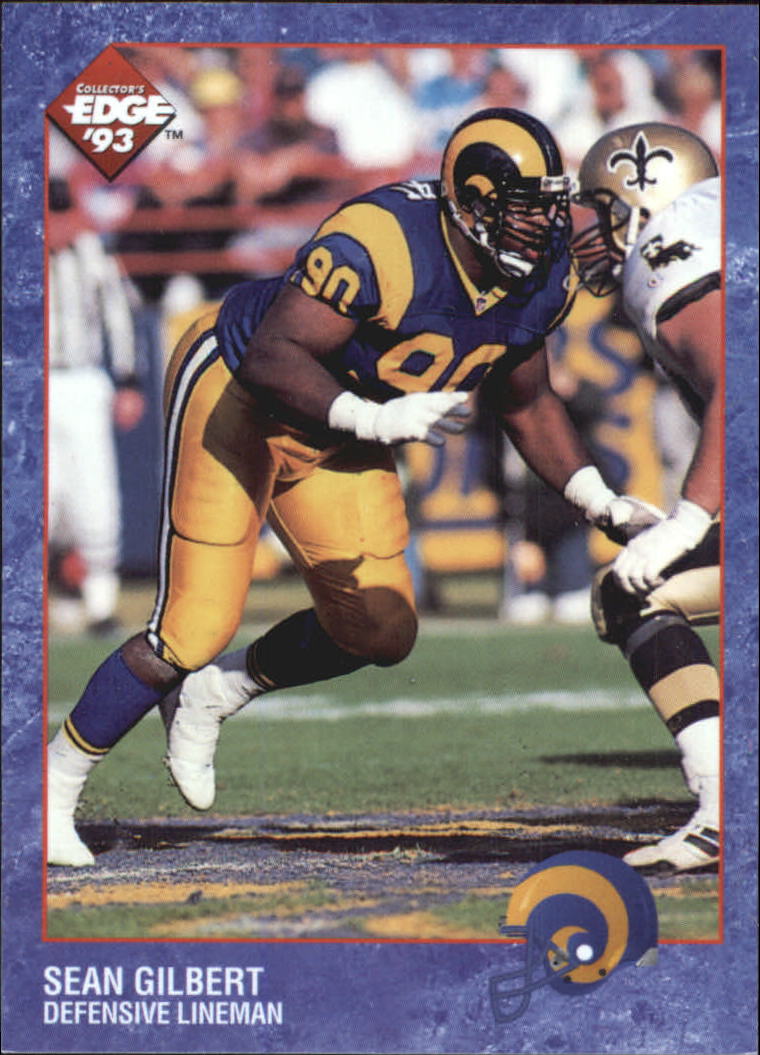 1993 Collector's Edge #198 Sean Gilbert - NM-MT