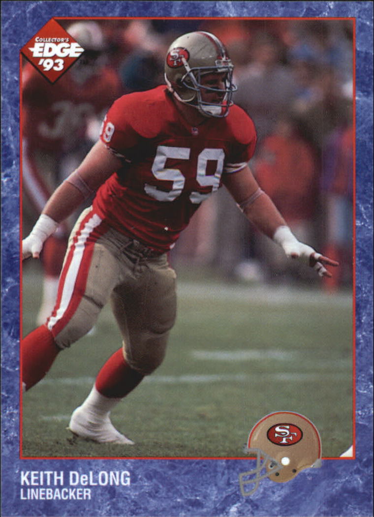 1993 Collector's Edge #230 Keith DeLong - NM-MT