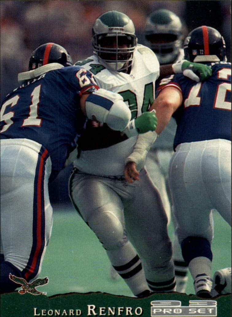 1993 Pro Set #337 Leonard Renfro RC - NM-MT