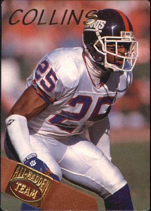 1994 Action Packed All-Madden #24 Mark Collins - NM-MT