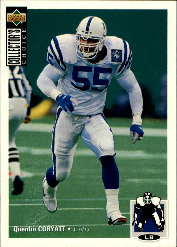 1994 Collector's Choice #363 Quentin Coryatt - NM-MT