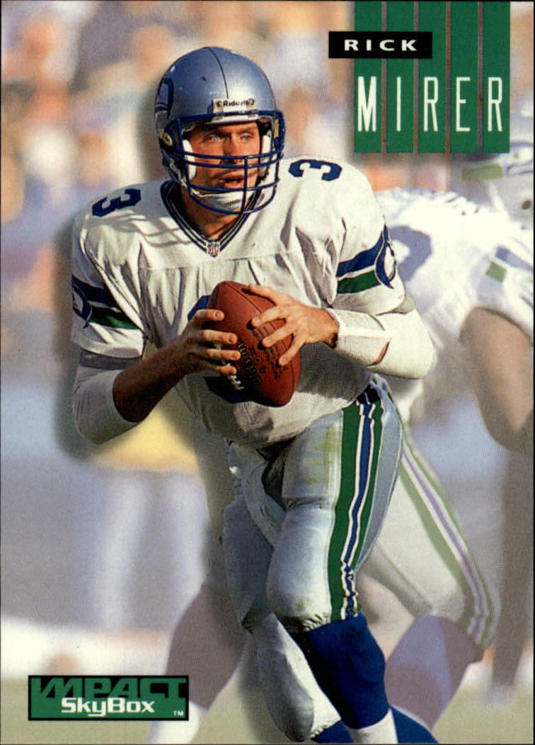 1994 SkyBox Impact #242 Rick Mirer - NM-MT - The Stadium | Beckett ...