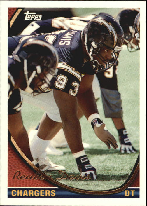 1994 Topps #363 Reuben Davis - NM - THE COLLECTOR'S FRIEND | Beckett ...