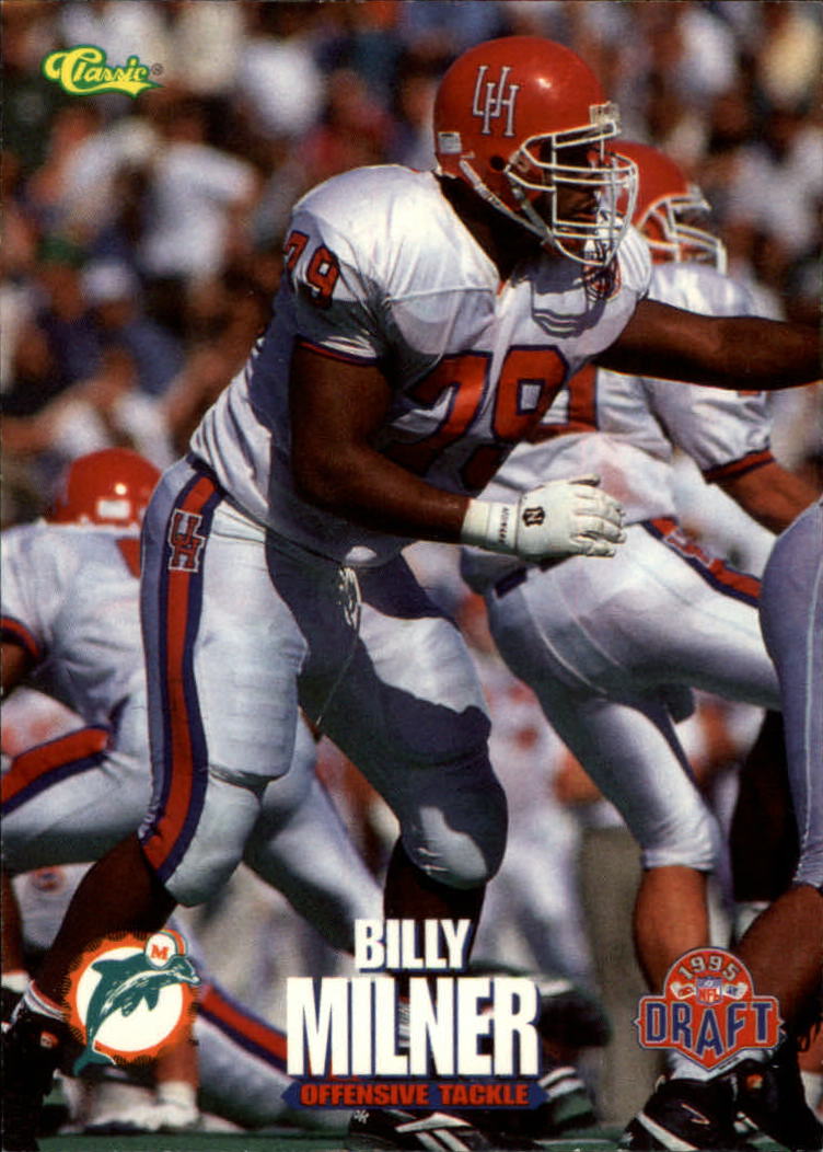 1995 Classic NFL Rookies #25 Billy Milner - NM-MT