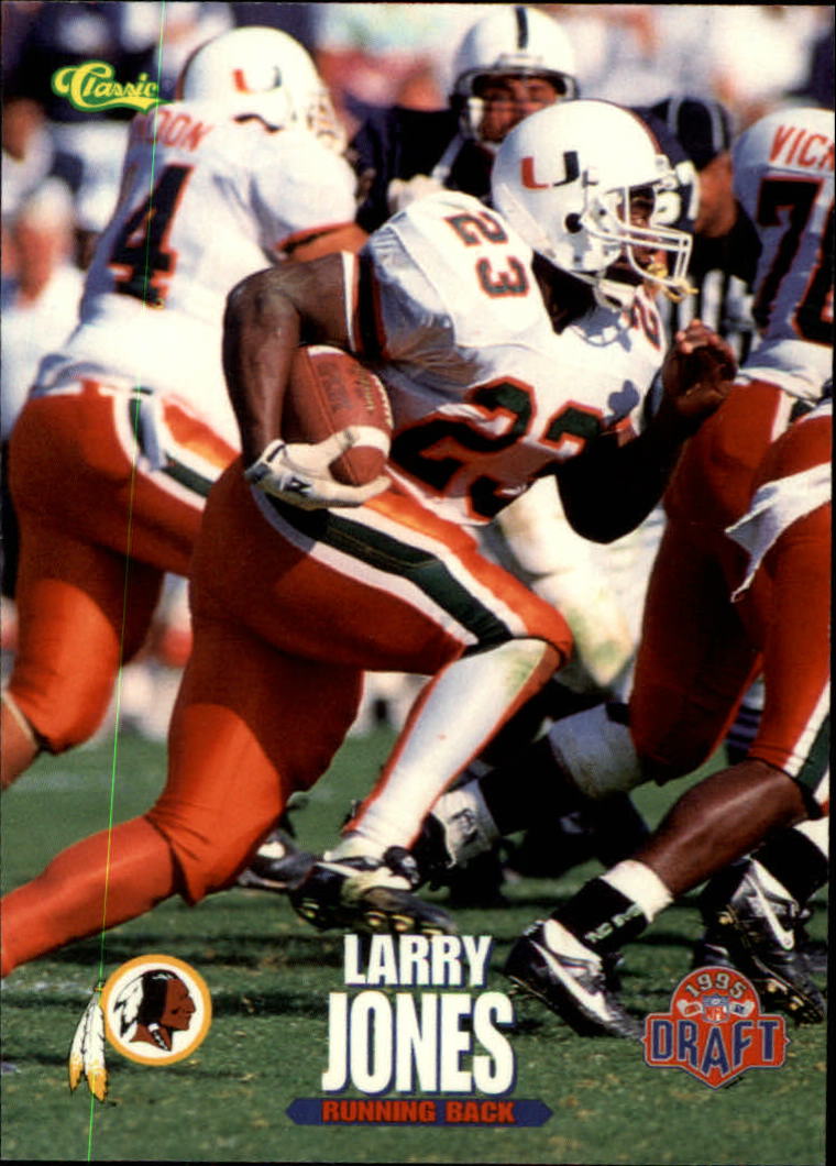 1995 Classic NFL Rookies #56 Larry Jones - NM-MT
