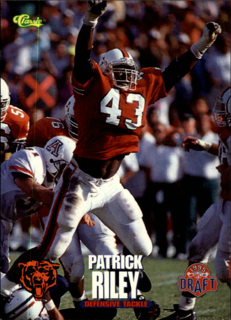 1995 Classic NFL Rookies #66 Patrick Riley - NM-MT