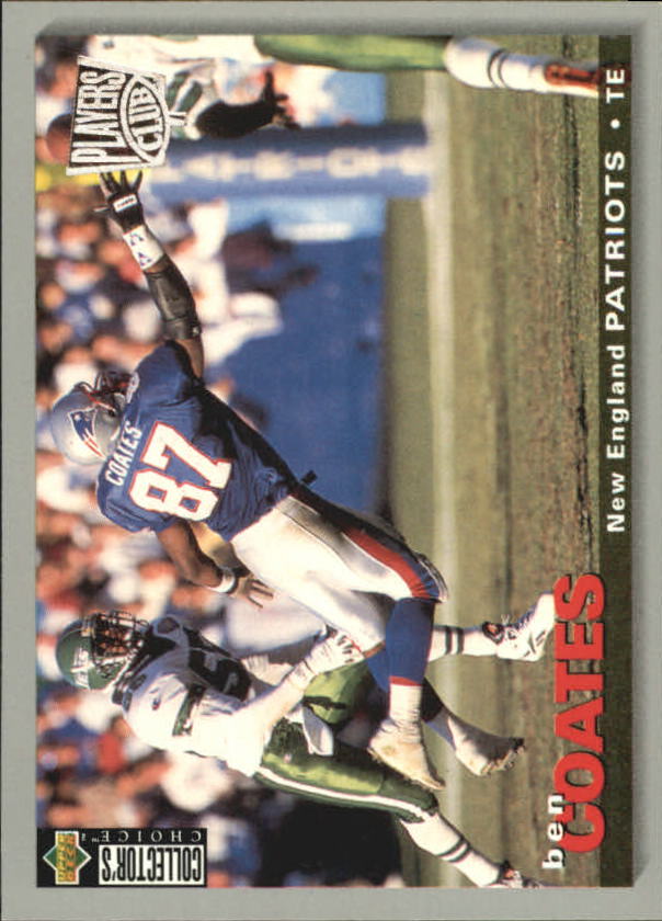 1995 Collector's Choice Player's Club #82 Ben Coates - NM-MT