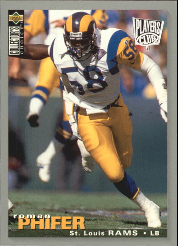 1995 Collector's Choice Player's Club #273 Roman Phifer - NM-MT