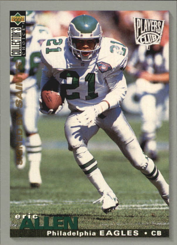 1995 Collector's Choice Player's Club #292 Eric Allen - NM-MT