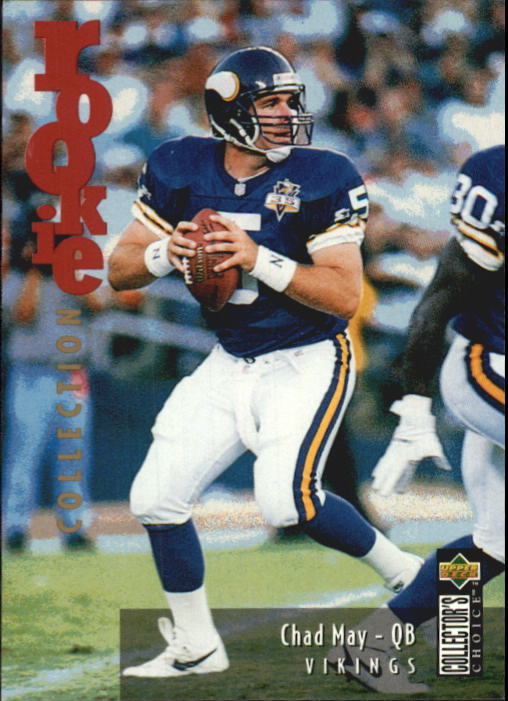 1995 Collector's Choice Update #U36 Chad May RC - NM-MT