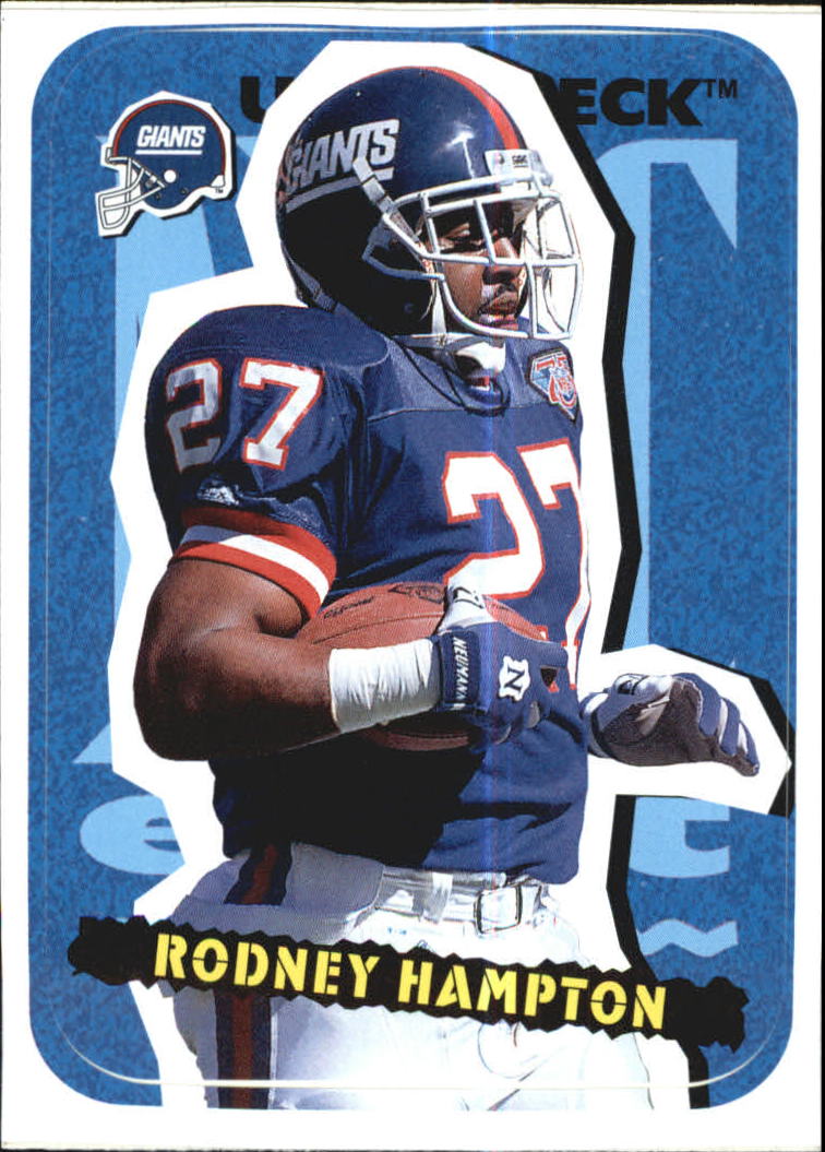 1995 Collector's Choice Update Stick-Ums #12 Rodney Hampton - NM-MT