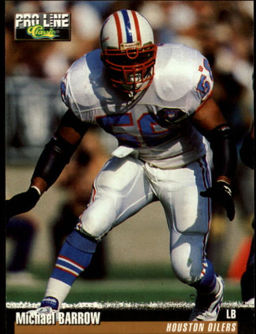1995 Pro Line #90 Micheal Barrow UER - NM-MT