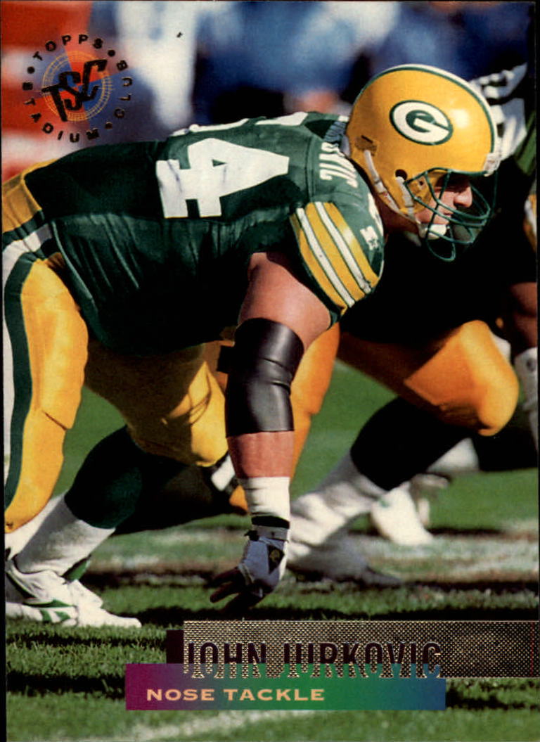 1995 Stadium Club #248 John Jurkovic - Packers - NM-MT