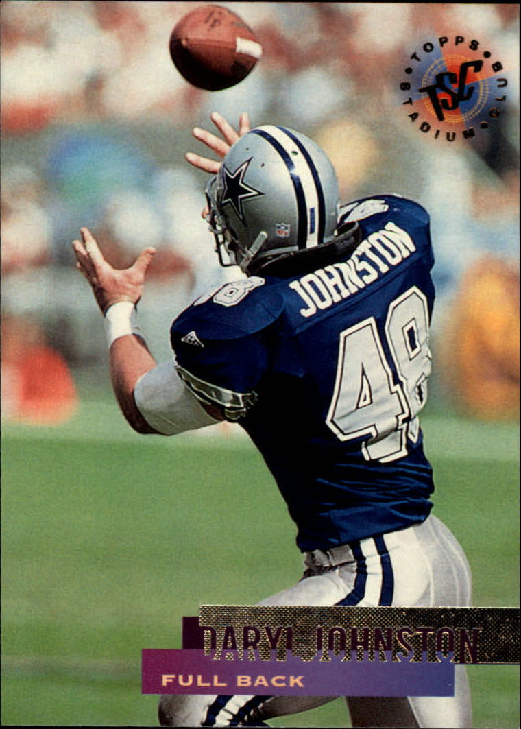 1995 Stadium Club #402 Daryl Johnston - Cowboys - NM