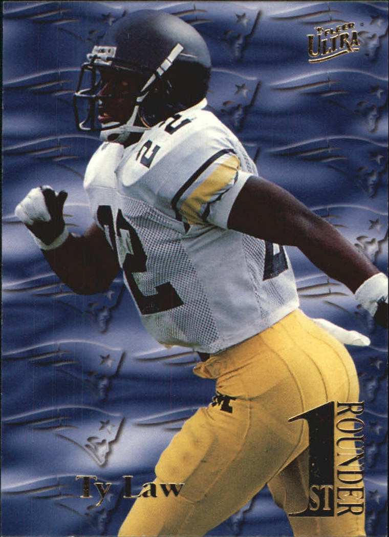 1995 Ultra First Rounders #12 Ty Law - NM-MT