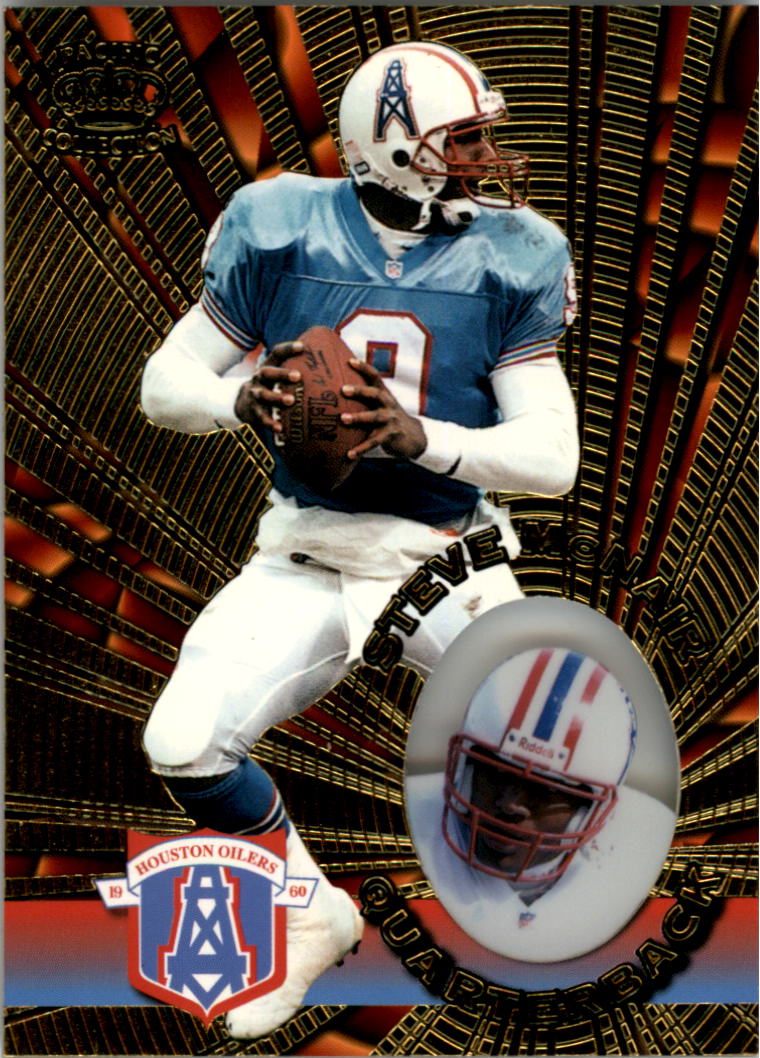 1996 Pacific Invincible #58 Steve McNair - NM-MT