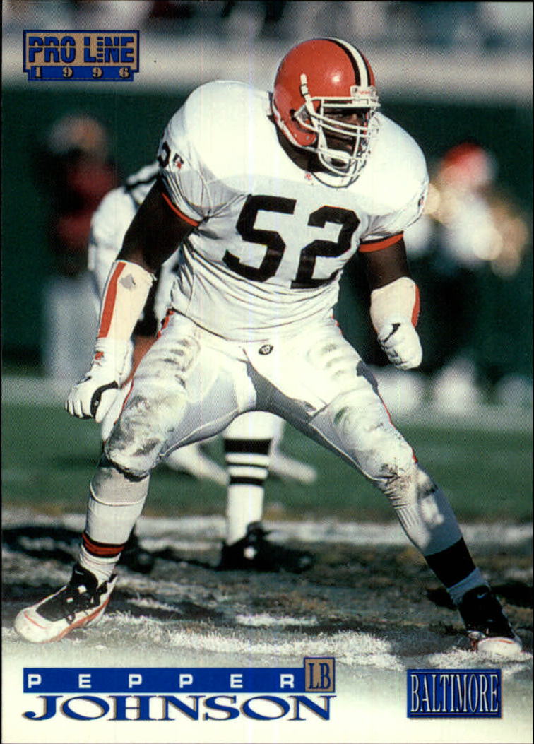 1996 Pro Line #260 Pepper Johnson - NM-MT+
