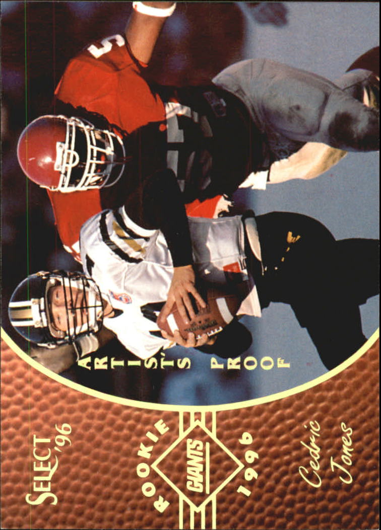 1996 Select Artist's Proofs #166 Cedric Jones - F43 - NM-MT