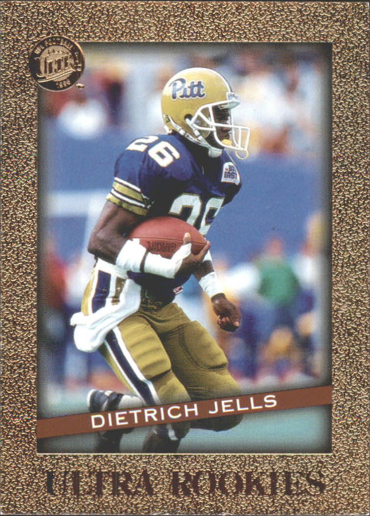1996 Ultra Rookies #14 Dietrich Jells - NM-MT