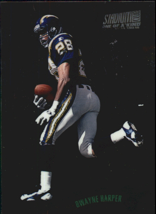1997 Stadium Club One of a Kind #94 Dwayne Harper - NM-MT+