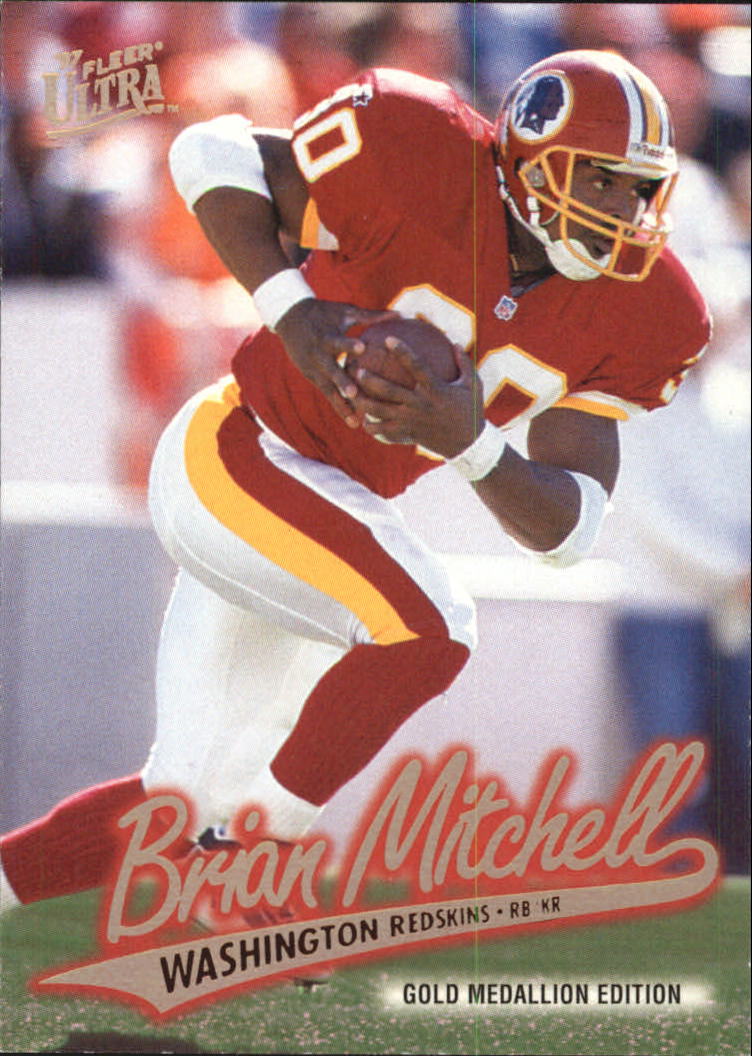 1997 Ultra Gold Medallion #G71 Brian Mitchell - NM-MT