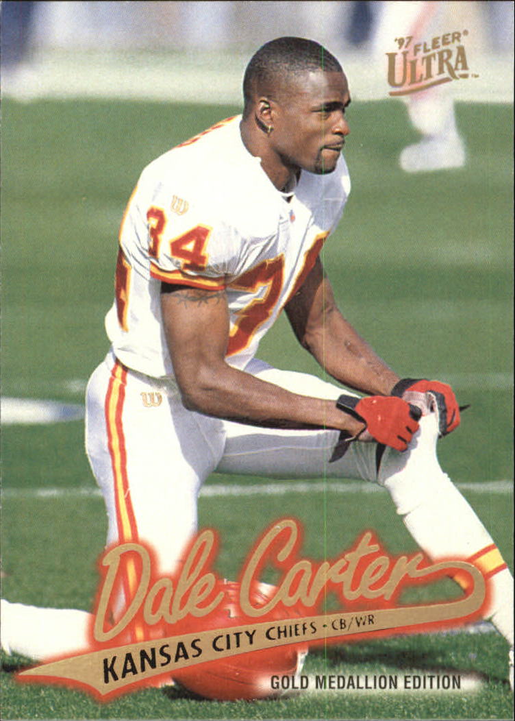 1997 Ultra Gold Medallion #G144 Dale Carter - NM-MT