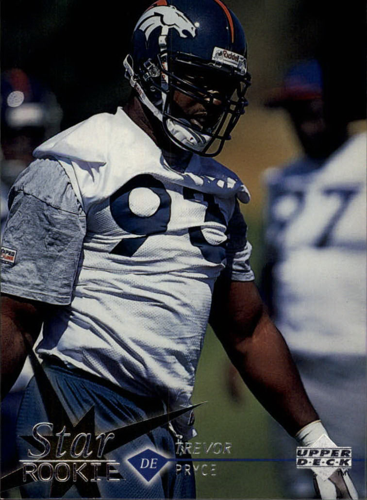 1997 Upper Deck #31 Trevor Pryce RC - NM-MT