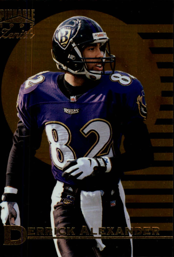 1997 Zenith #37 Derrick Alexander WR - NM-MT