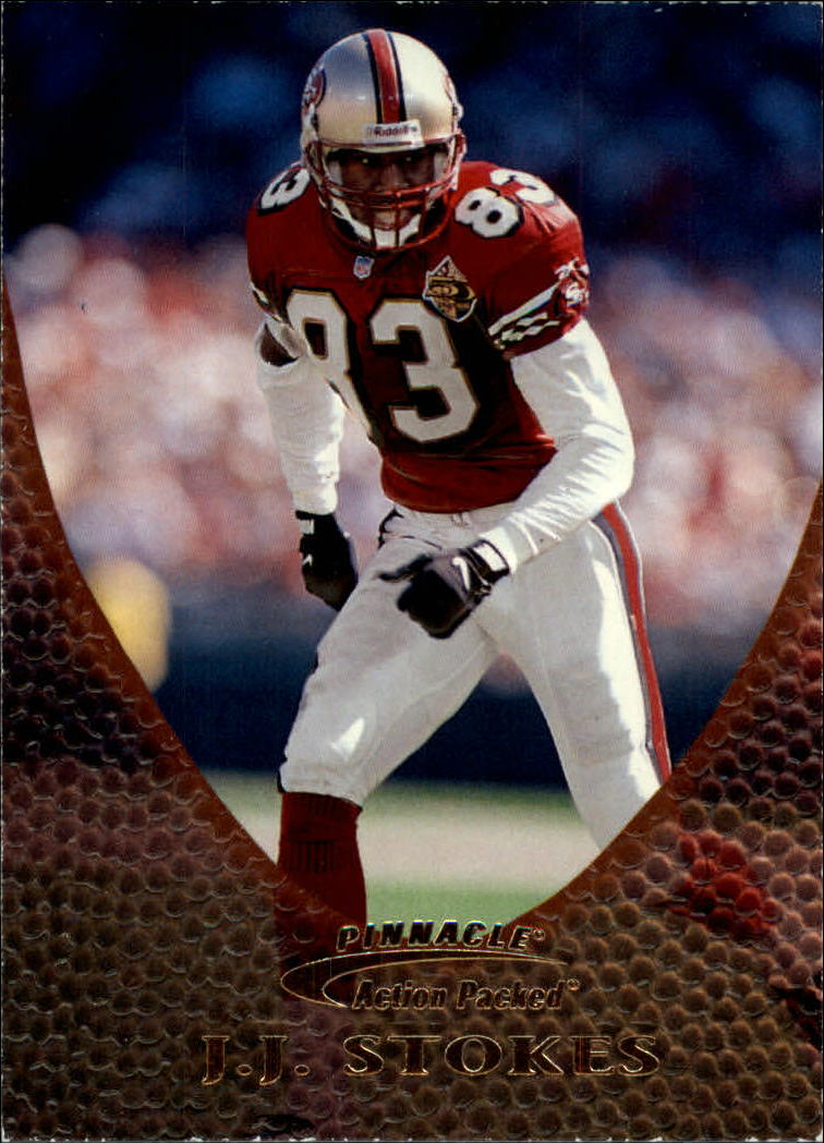 1997 Action Packed #57 J.J. Stokes - NM-MT