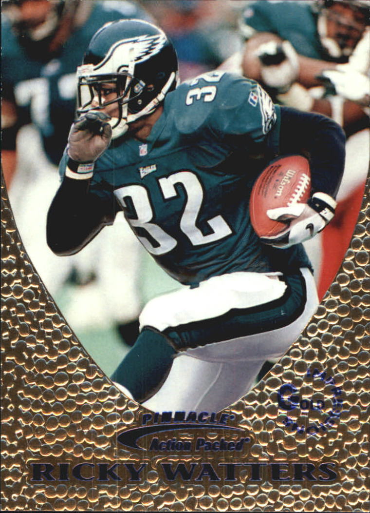 1997 Action Packed Gold Impressions #3 Ricky Watters - NM-MT