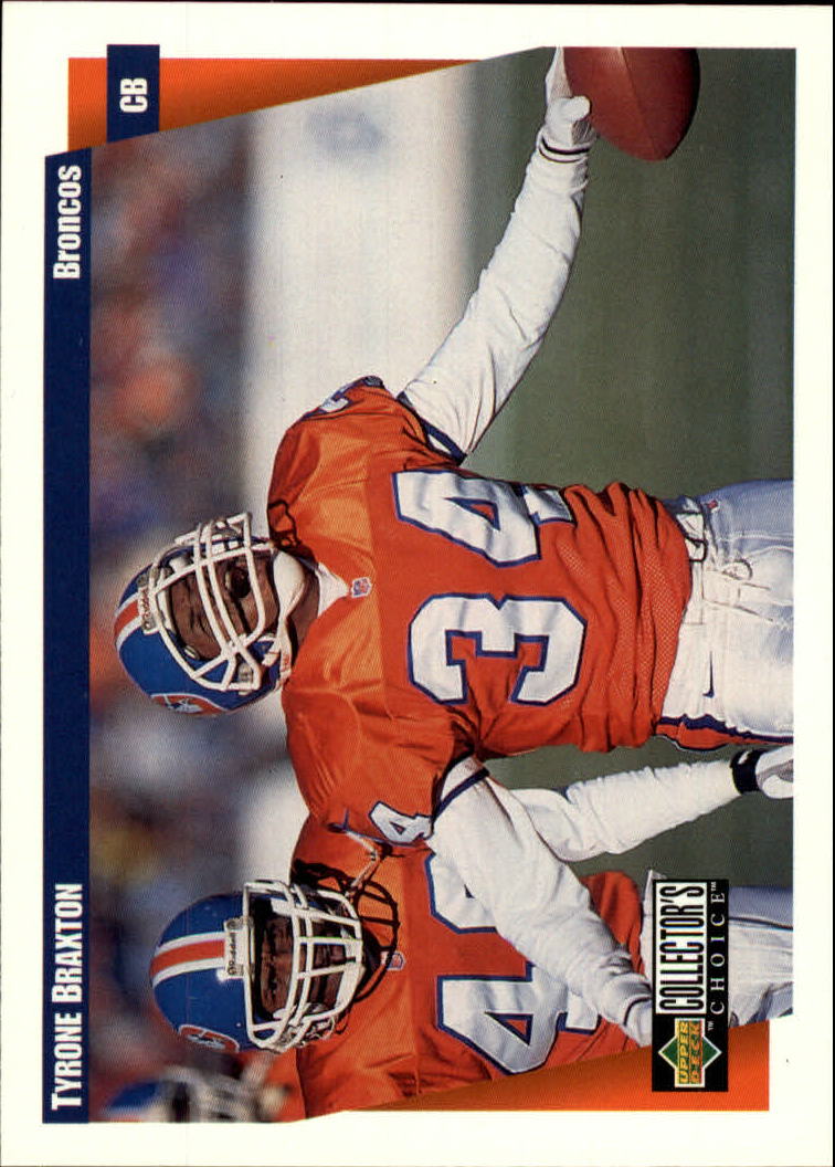 1997 Collector's Choice #119 Tyrone Braxton - NM-MT