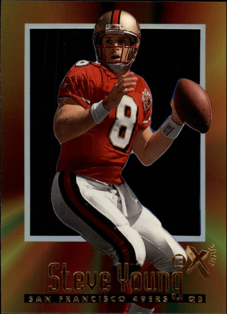 1997 E-X2000 #28 Steve Young - NM-MT