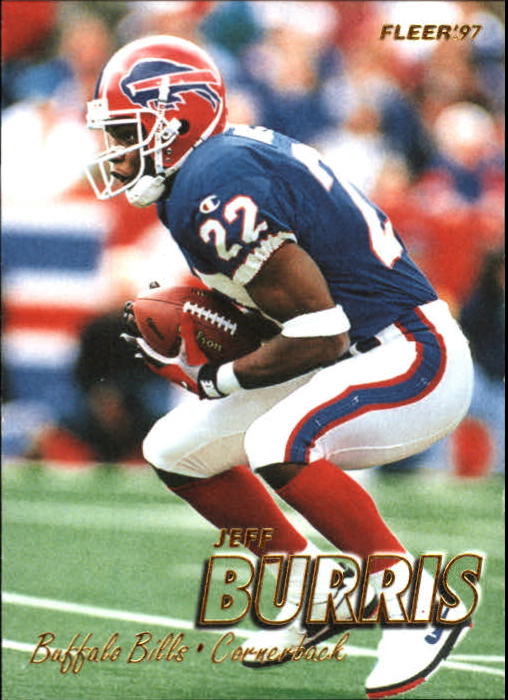 1997 Fleer #56 Jeff Burris - NM-MT