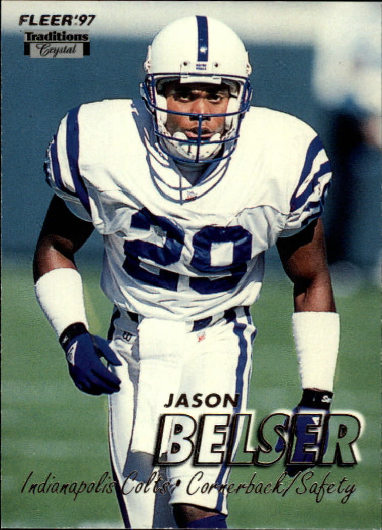 1997 Fleer Crystal Silver #136 Jason Belser - NM-MT