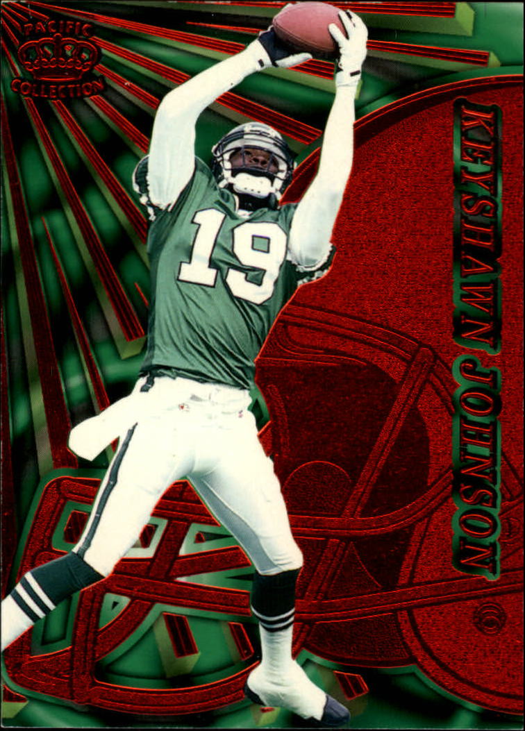 1997 Pacific Dynagon Red #102 Keyshawn Johnson - NM-MT