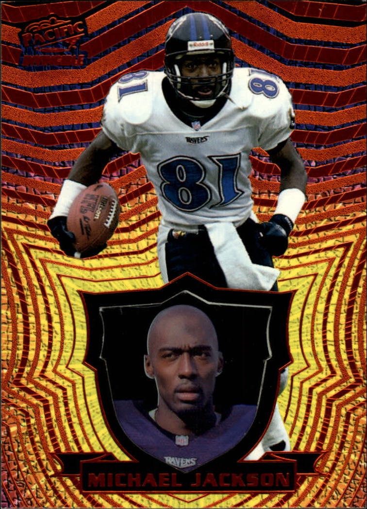 1997 Pacific Invincible Copper #13 Michael Jackson - NM-MT
