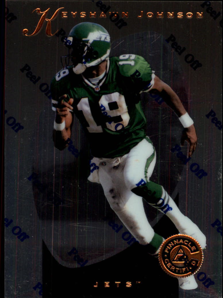 1997 Pinnacle Certified #22 Keyshawn Johnson - NM-MT