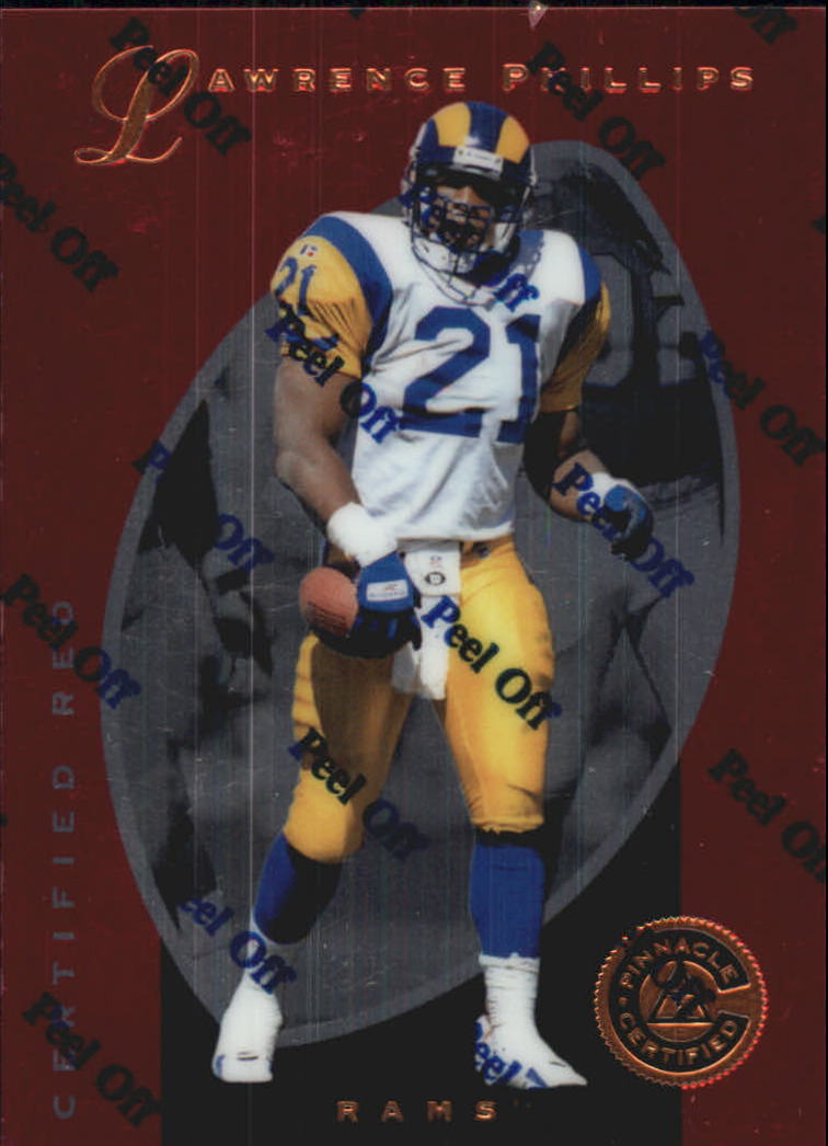 1997 Pinnacle Certified Red #101 Lawrence Phillips - NM-MT