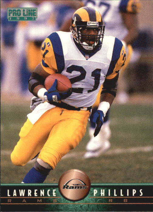 1997 Pro Line #255 Lawrence Phillips - NM-MT