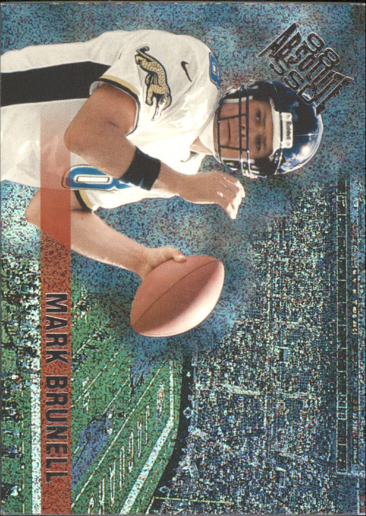 1998 Absolute Checklists #13 Mark Brunell - NM-MT