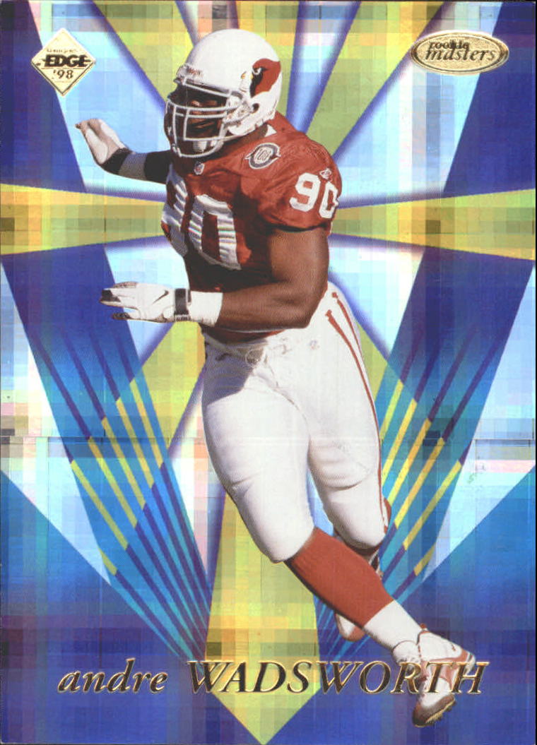 1998 Collector's Edge Masters Rookie Masters #RM30 Andre Wadsworth ...
