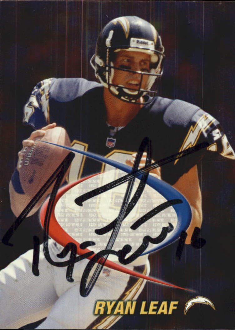 1998 Collector's Edge Odyssey Prodigies Autographs #20 Ryan Leaf - NM-MT