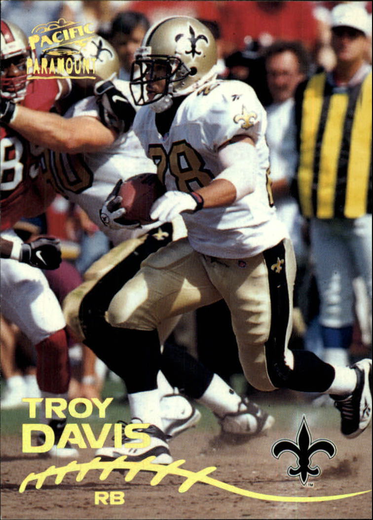 1998 Paramount #143 Troy Davis - NM-MT