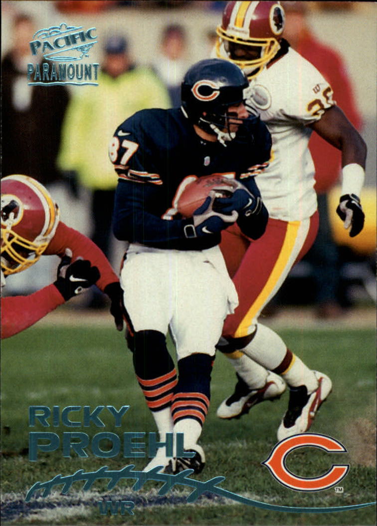 1998 Paramount Platinum Blue #46 Ricky Proehl - A5325 - NM-MT