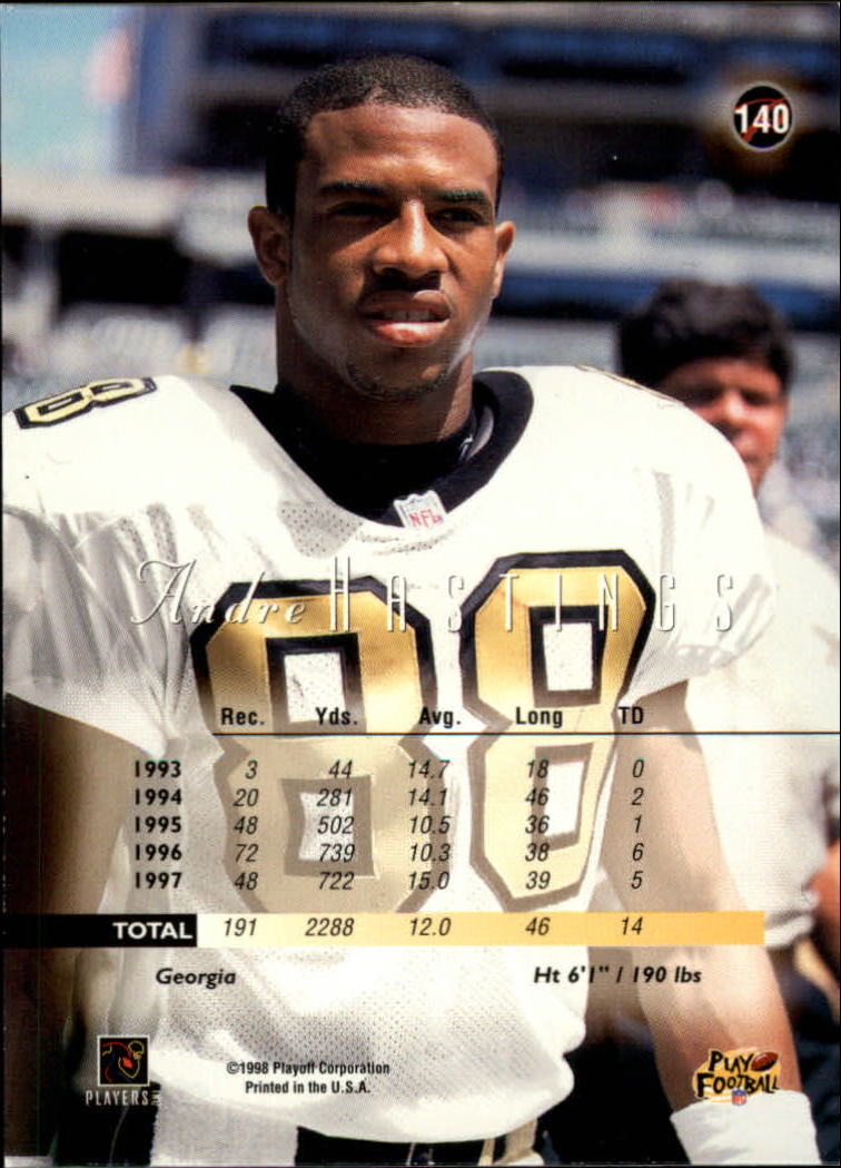 1998 Playoff Prestige Hobby Red #140 Andre Hastings - NM-MT