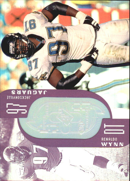 1998 SPx Finite Spectrum #40 Renaldo Wynn - NM-MT
