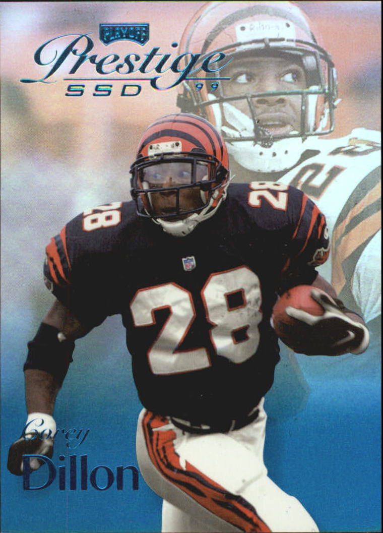 1999 Playoff Prestige SSD Spectrum Blue #24 Corey Dillon - NM-MT